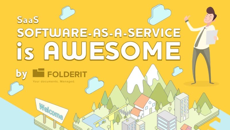 SaaS Infographic: How SaaS Works and Saves Costs - Document Management ...