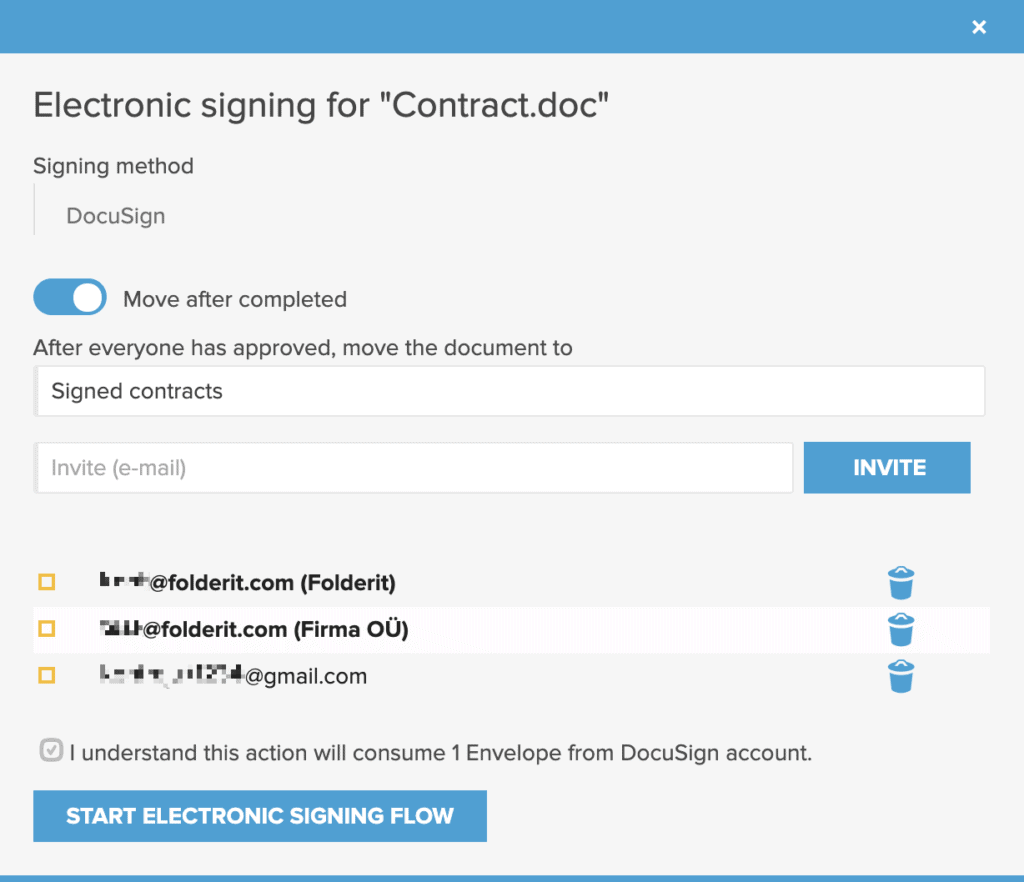 Document Management System with DocuSign Integration - Document ...