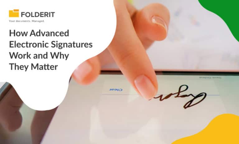 How Advanced Electronic Signatures Work and Why They Matter - Document ...