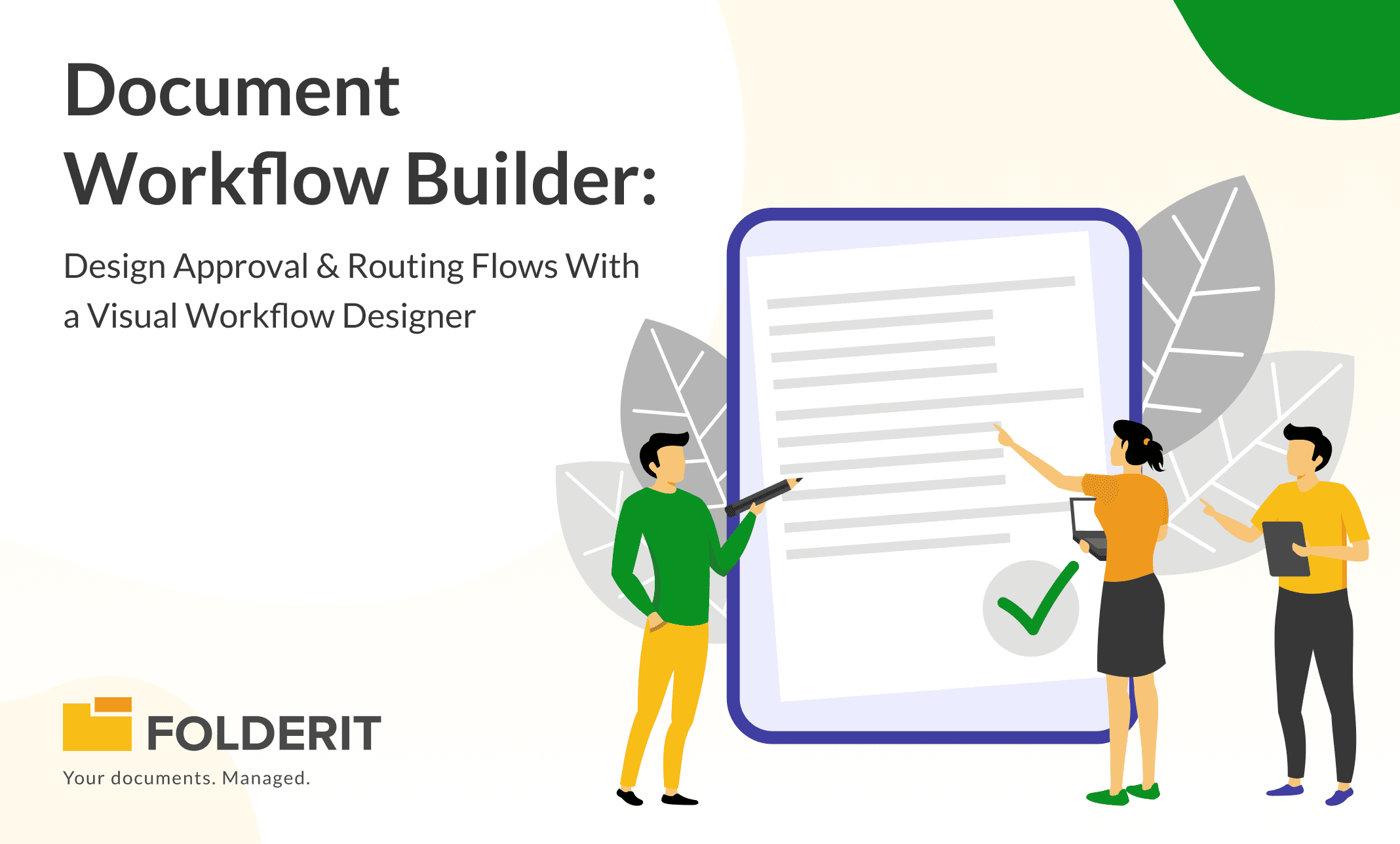 Document Workflow Builder: Visual Workflow Designer | Folderit